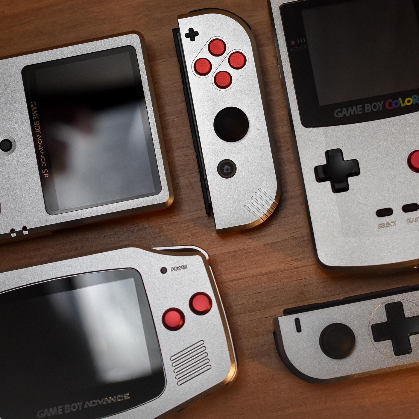 Gameboy GBA-SP Buttons plastic | Boxy Pixel