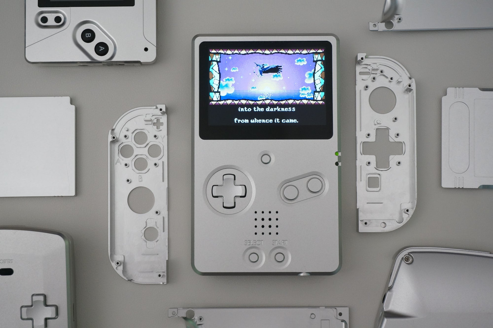 Game Boy Parts Machined Metal Aluminum Shells, Mods by Boxy Pixel