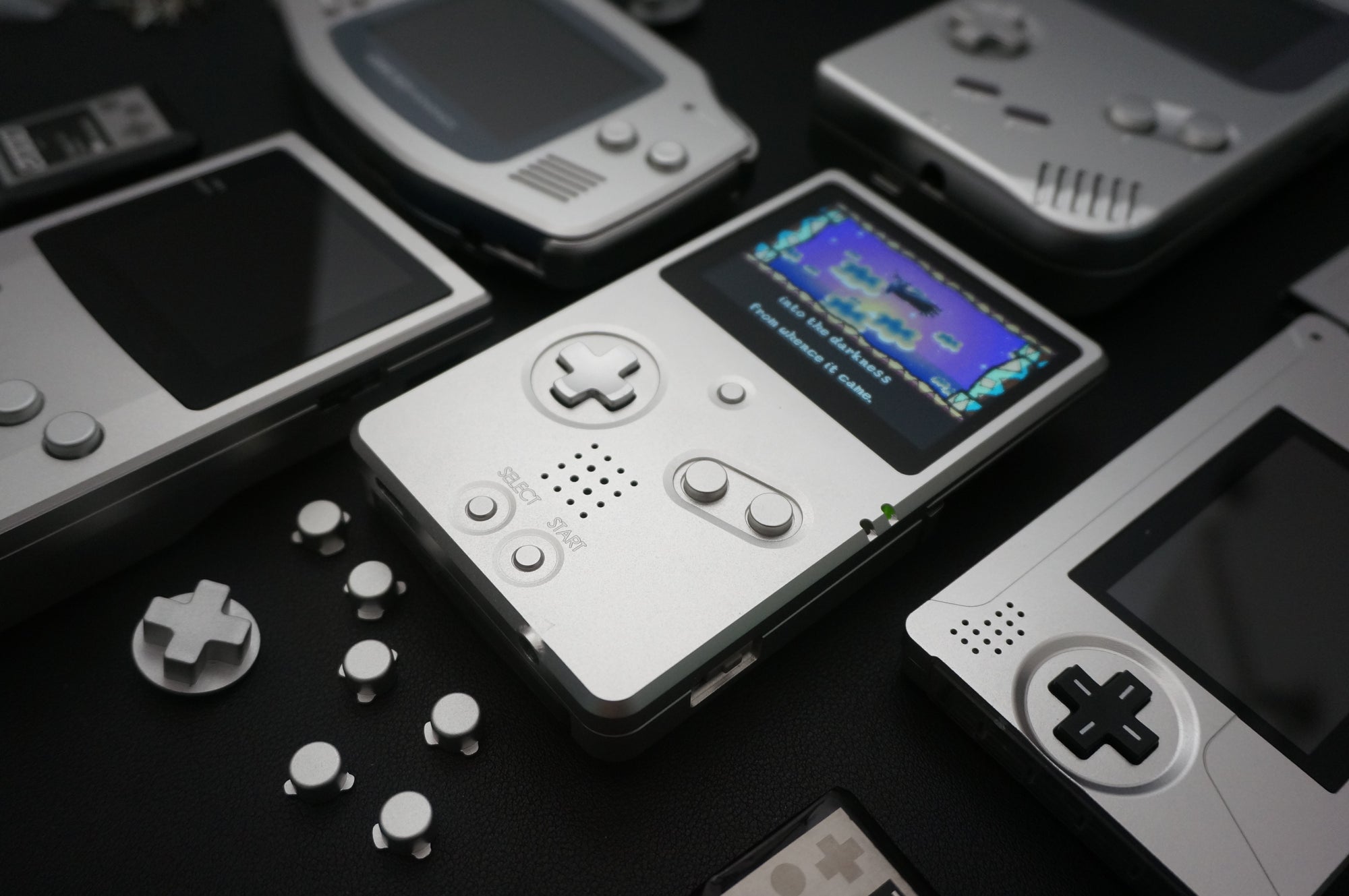 Game Boy Parts Machined Metal Aluminum Shells, Mods by Boxy Pixel