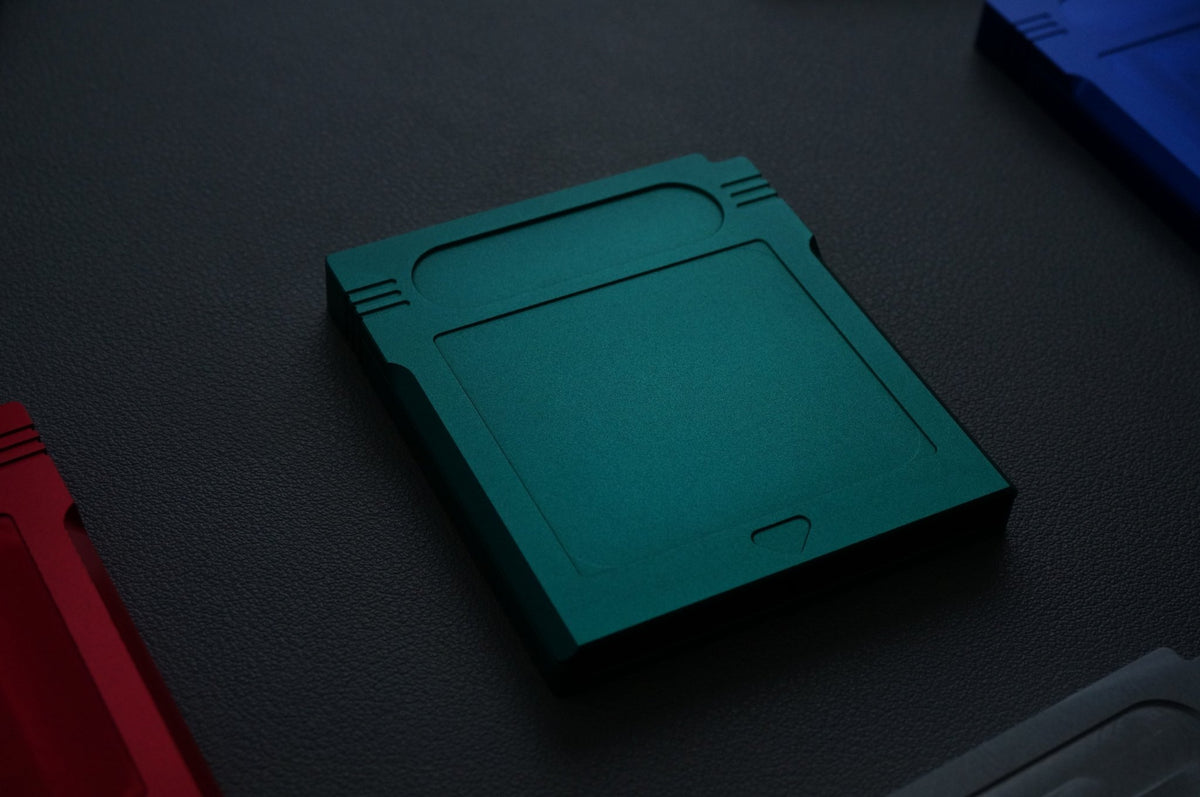 CNC Machined Metal Game Boy cartridge
