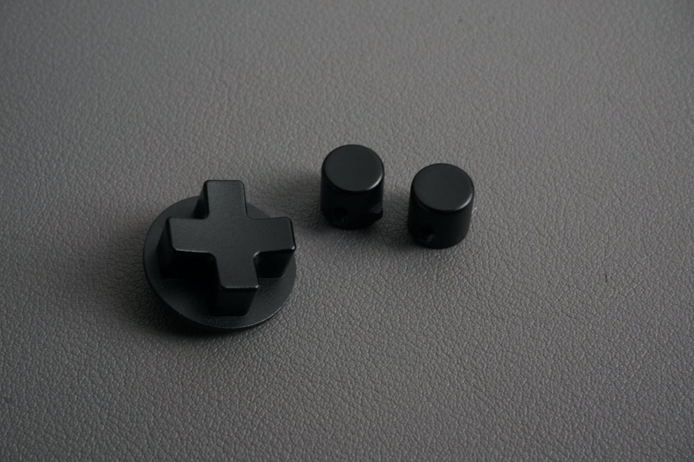 Game Boy Advance CNC Machined Buttons and Directional Keypad - Concave