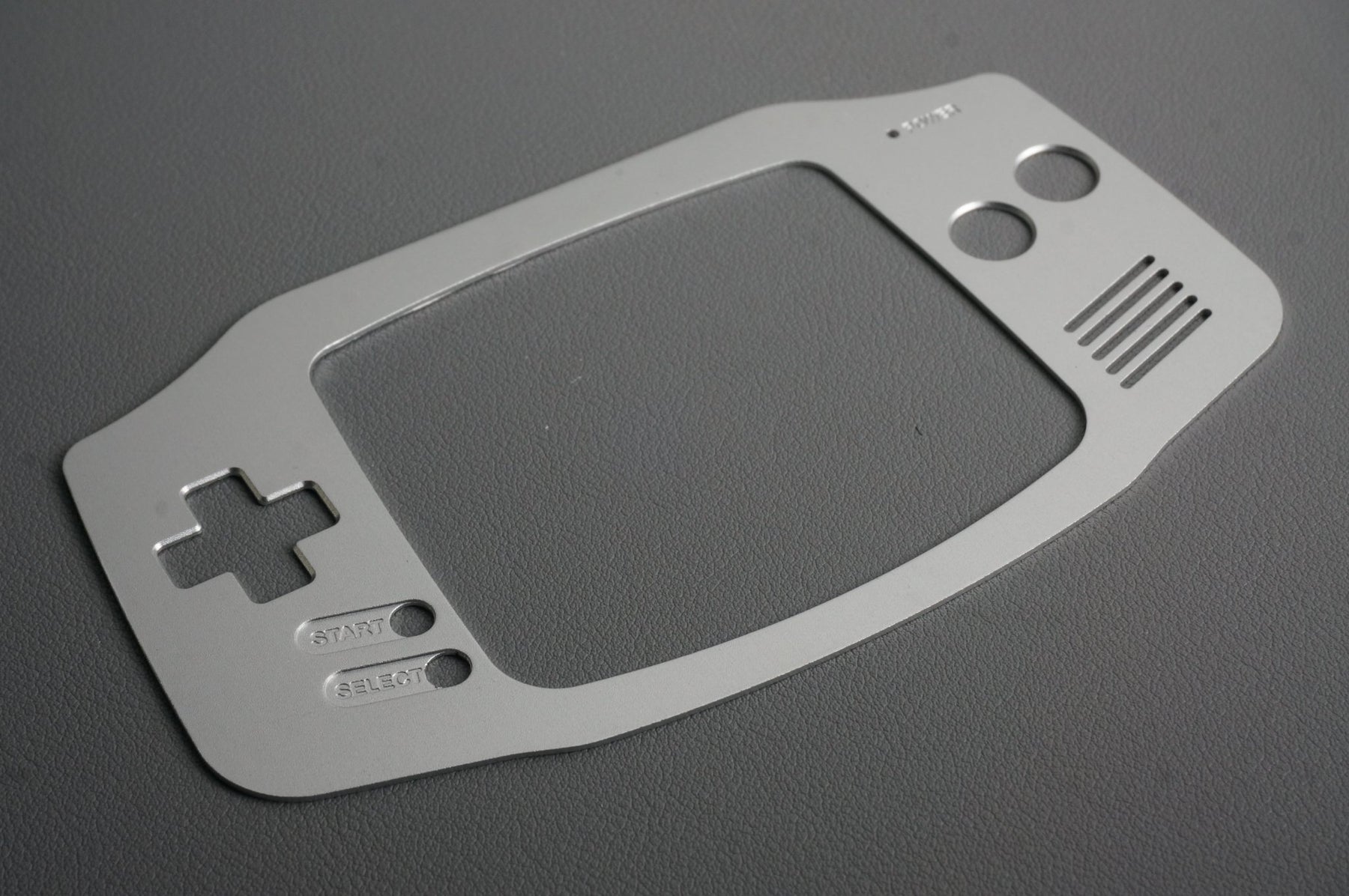 Game Boy Advance Aluminum Machined Shell