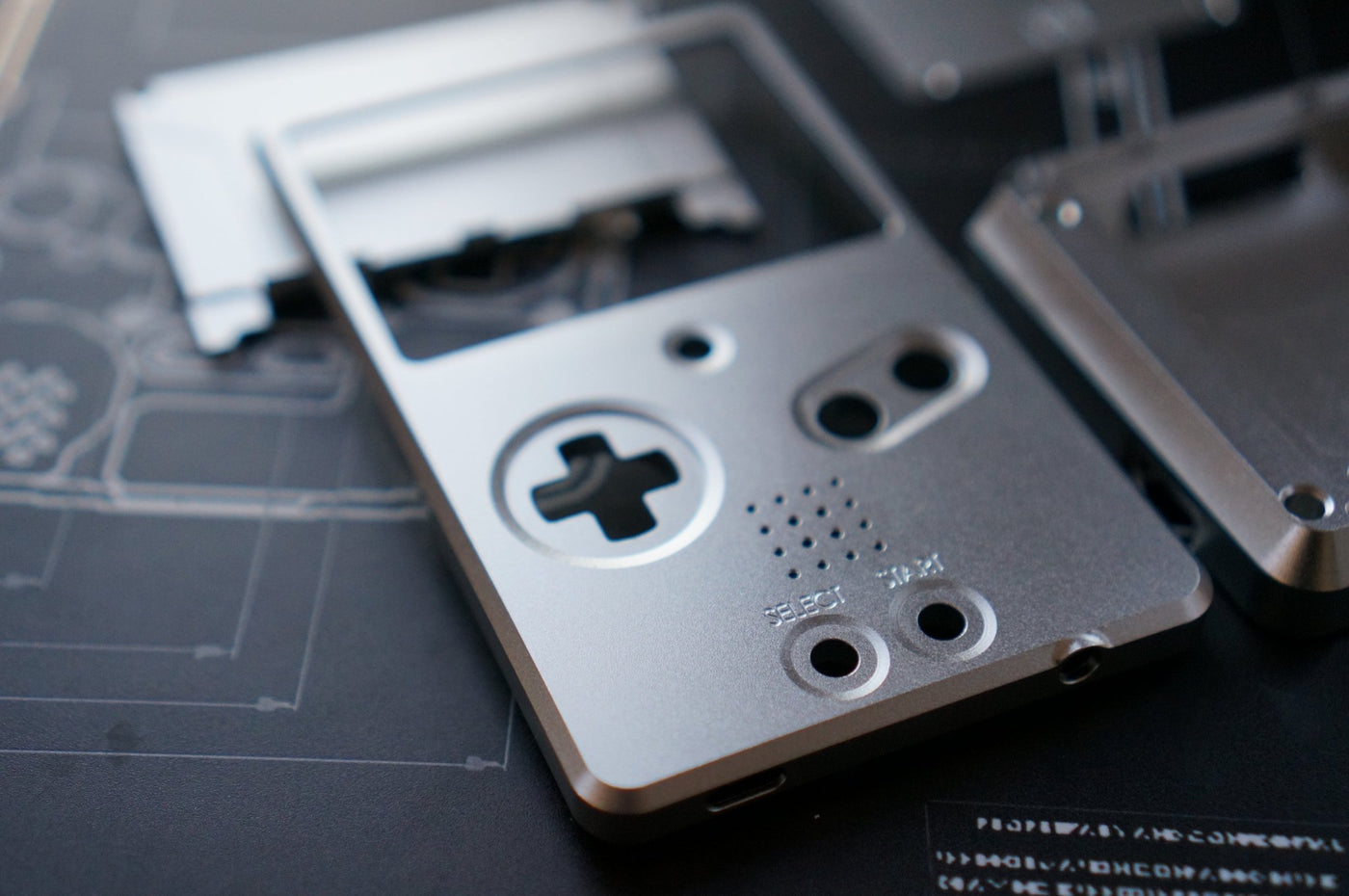 Game Boy Advance SP Unhinged Aluminum Machined Shell - Custom ...