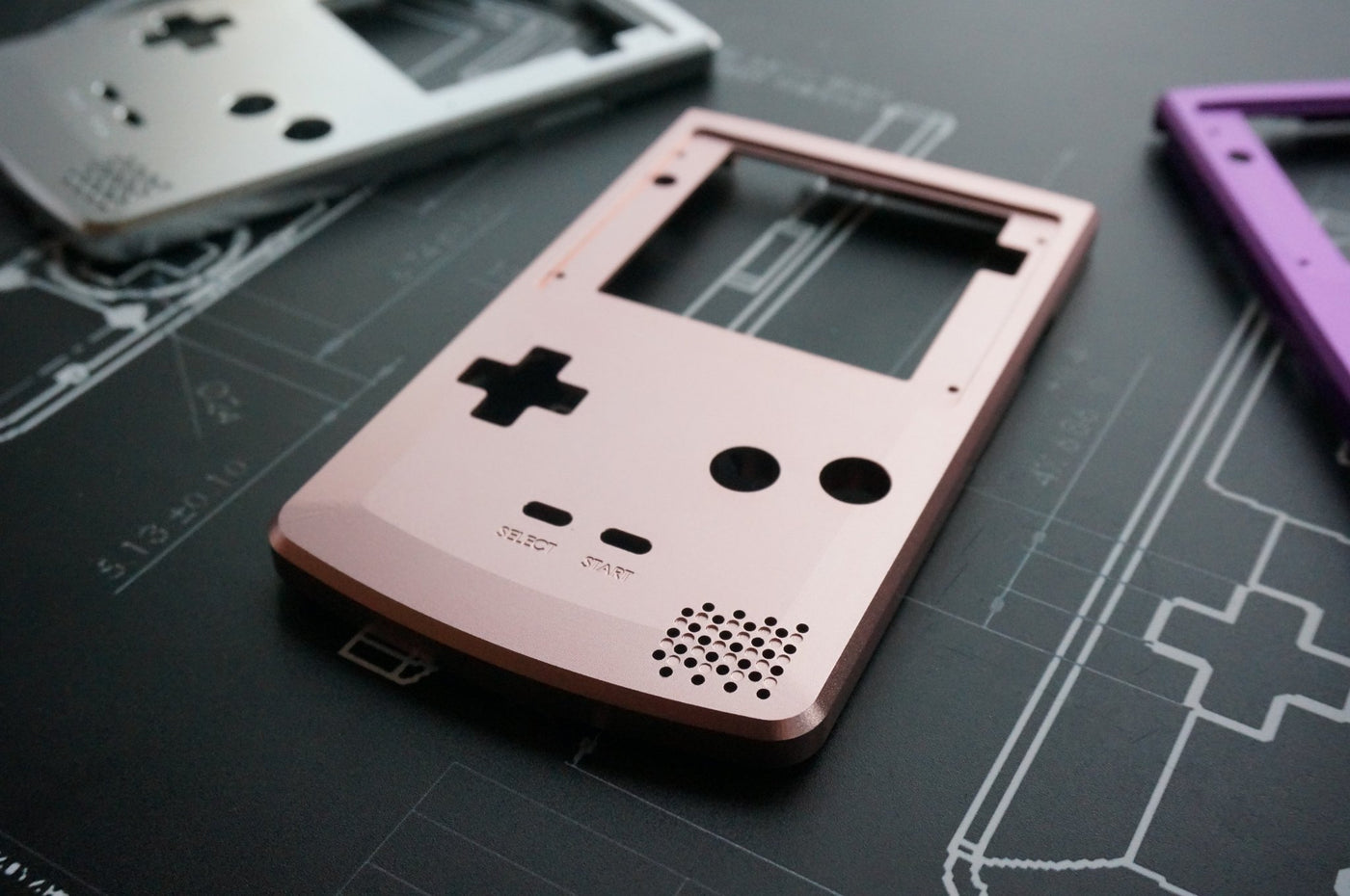 Game Boy Color Machined Aluminum Front Plate Shell |Boxy Pixel