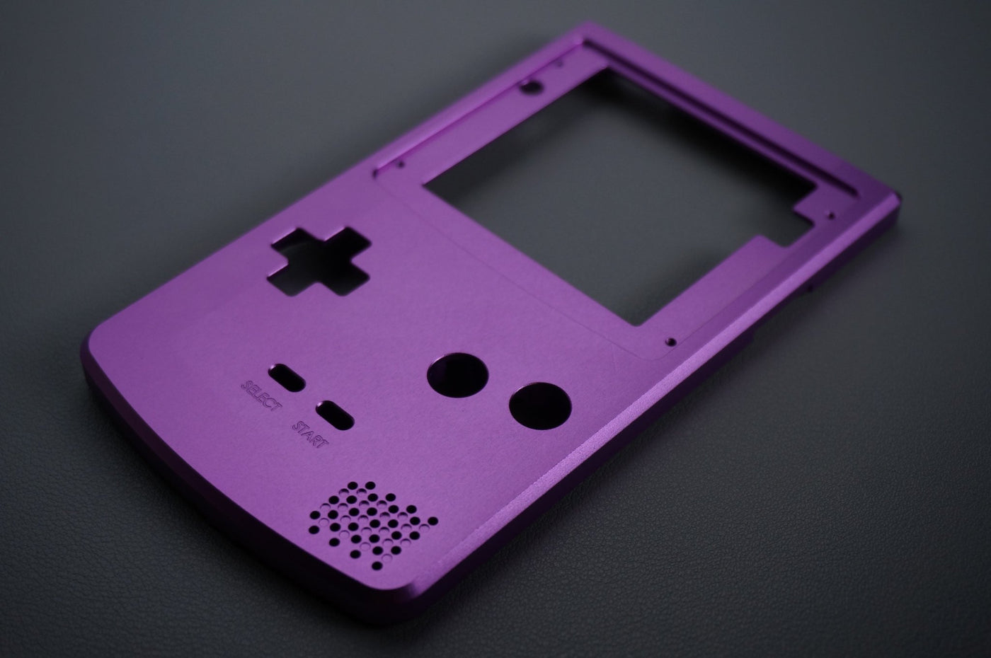 Game Boy Color Machined Aluminum Front Plate Shell |Boxy Pixel