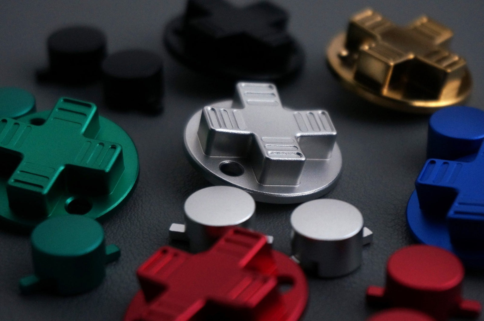 Game Boy (DMG) CNC Machined Buttons and Directional Keypad