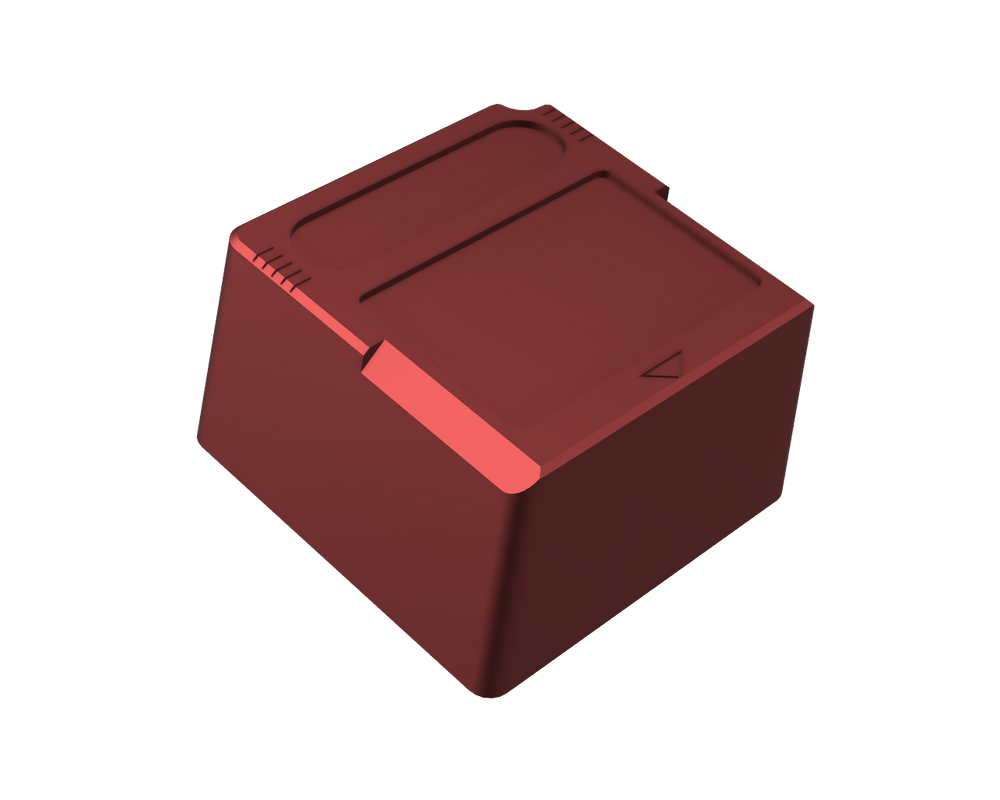 Metal CNC Machined Keycap- Game Cartridge