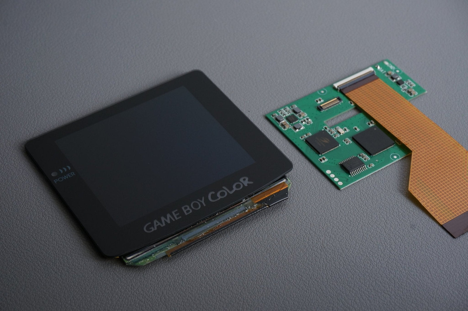 Metal Game Boy Color (GBC) Housing + Screen Kit