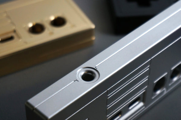 NES Controller Shells - CNC Machined Metal