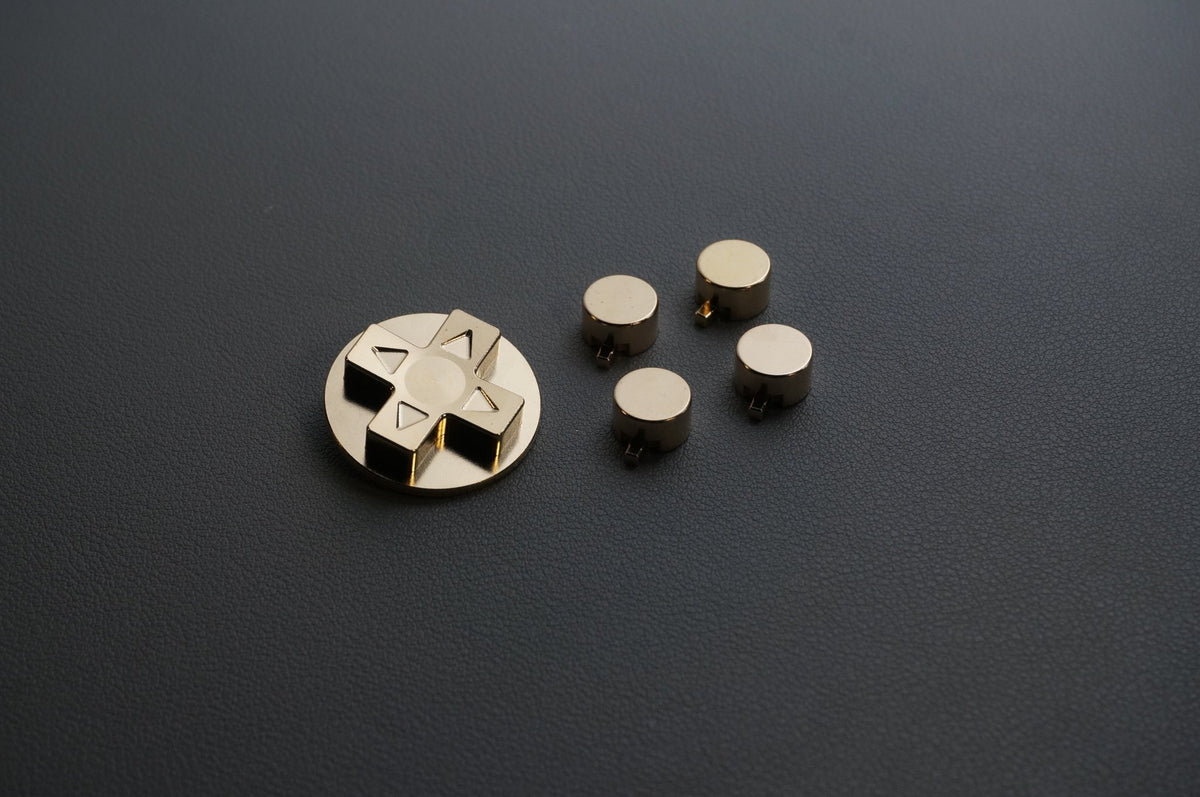 Super Nintendo Controller Metal Buttons - Front Set