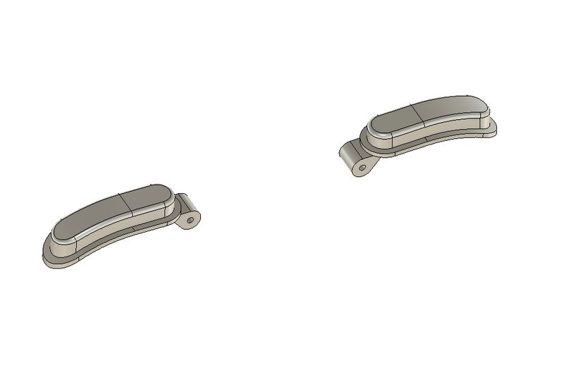 Super Nintendo (SNES) metal shoulder buttons