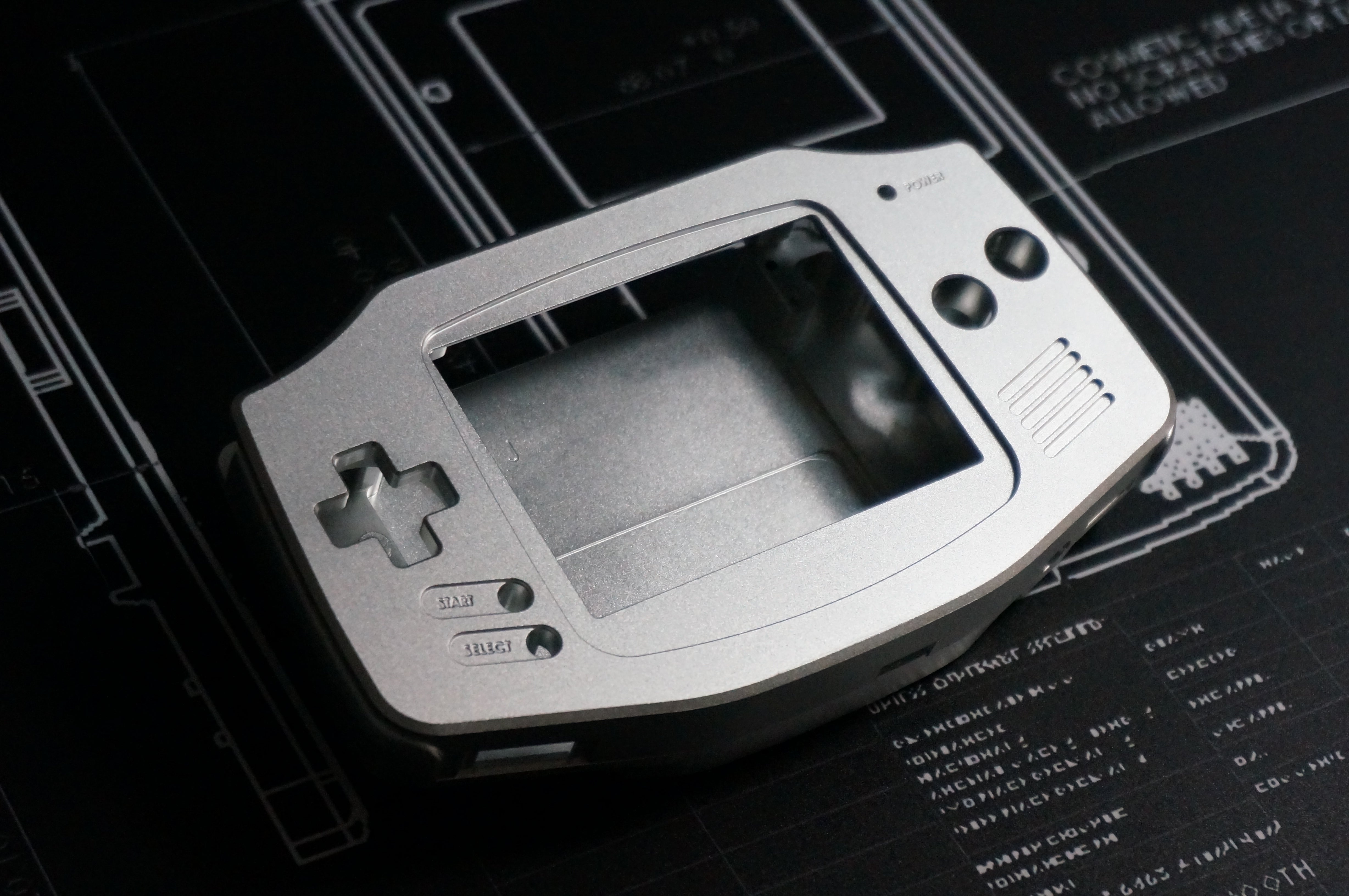 Game Boy Advance Aluminum Machined Shell |Boxy Pixel
