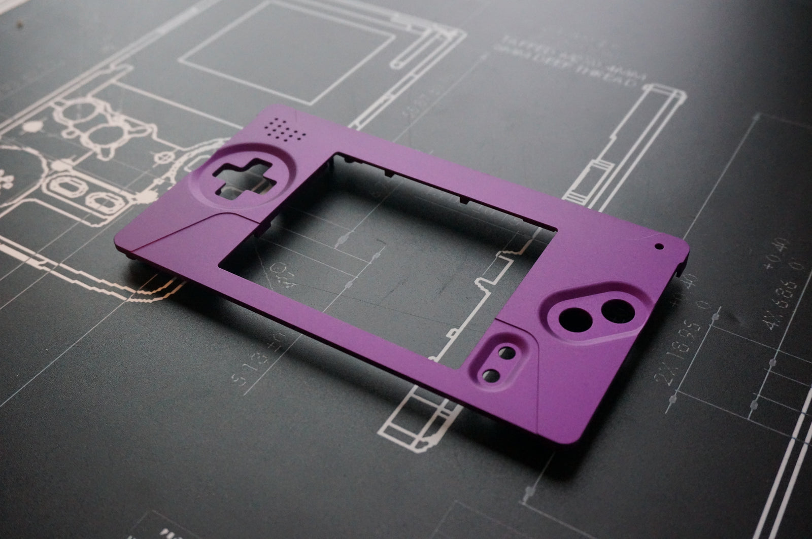 Nintendo DS Lite Macro Aluminum Machined Shell |Boxy Pixel