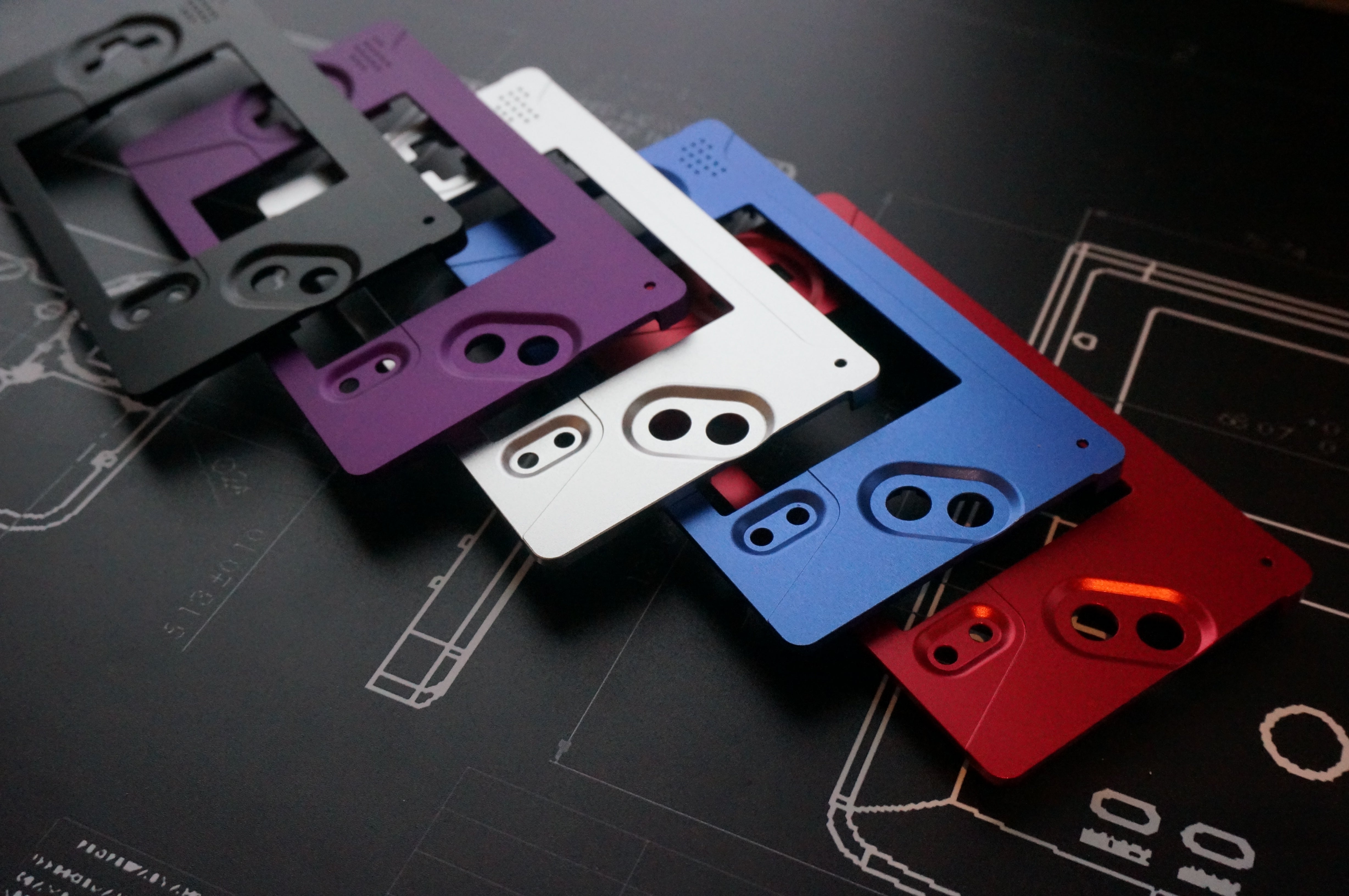 Nintendo DS Lite Macro Aluminum Machined Shell |Boxy Pixel