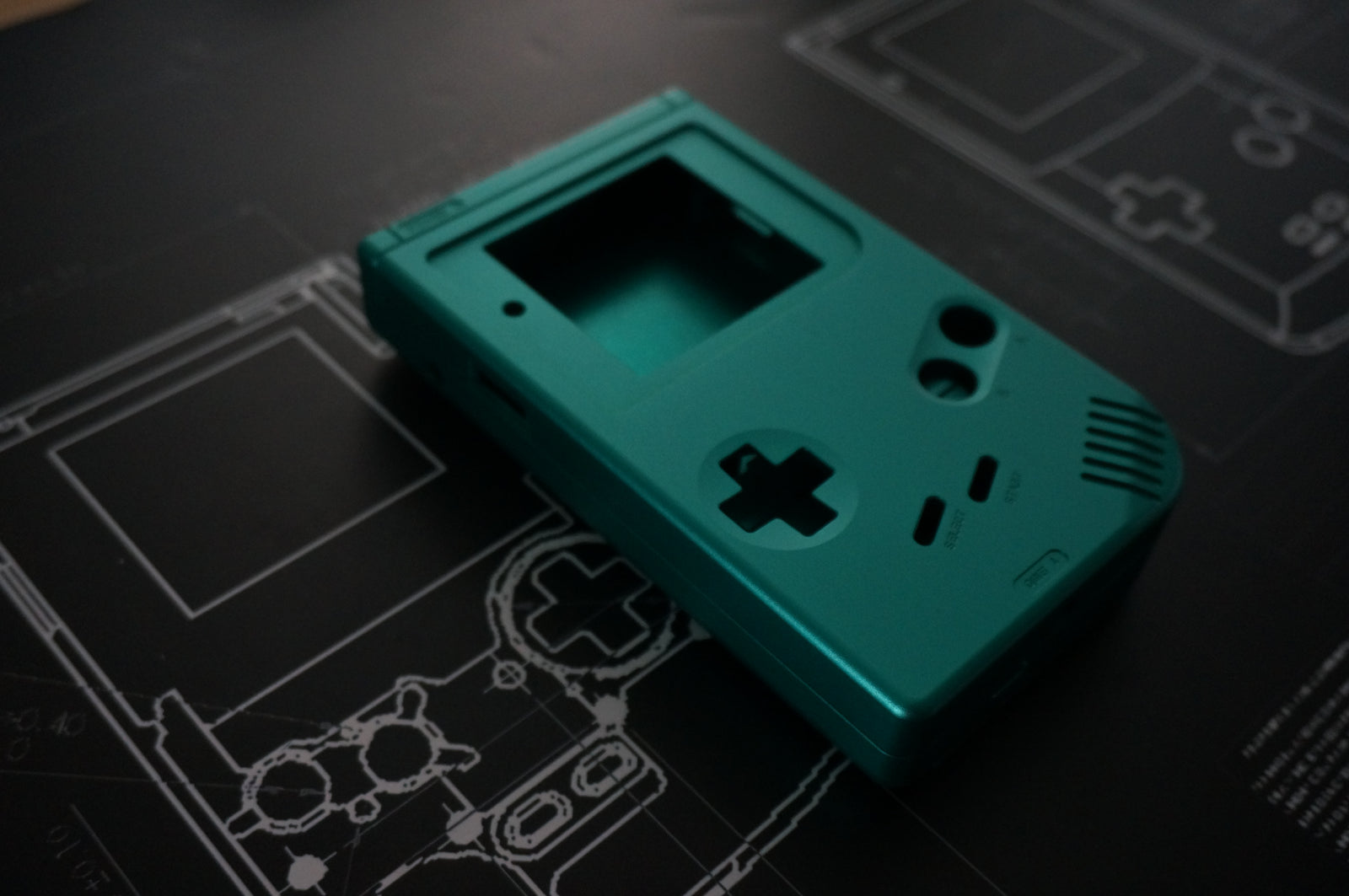 Game Boy Original DMG CNC Machined Aluminum Shell