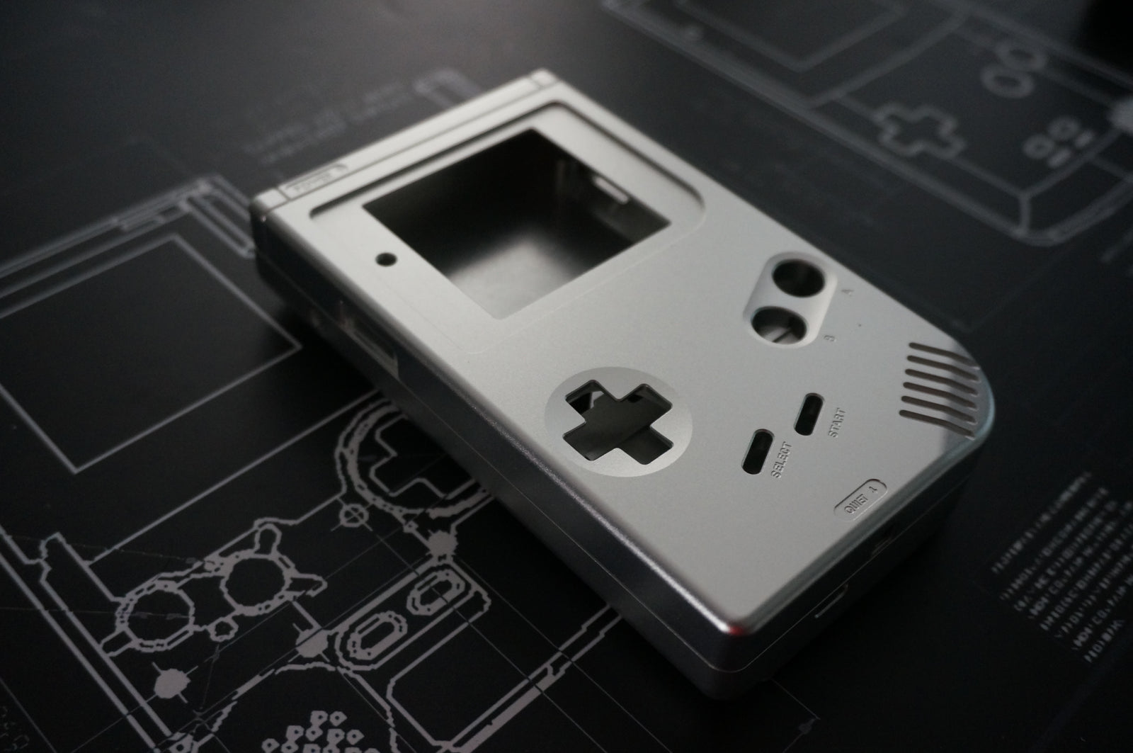 Game Boy Original DMG CNC Machined Aluminum Shell