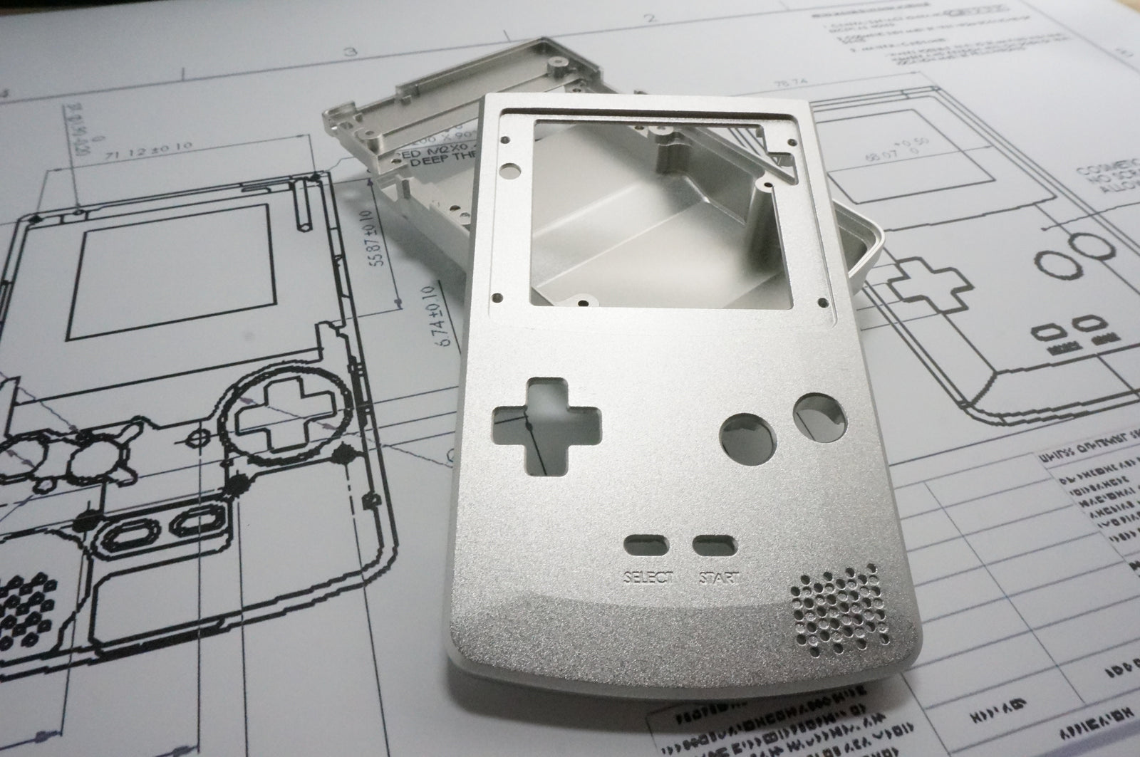 Game Boy Color Machined Aluminum Shells - IPS |Boxy Pixel